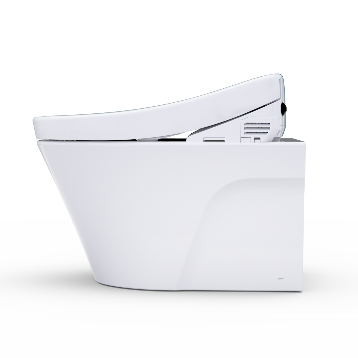 TOTO AP WASHLET®+ S5 WALL-HUNG TOILET - 1.28 GPF & 0.9 GPF - Matte Sil ...