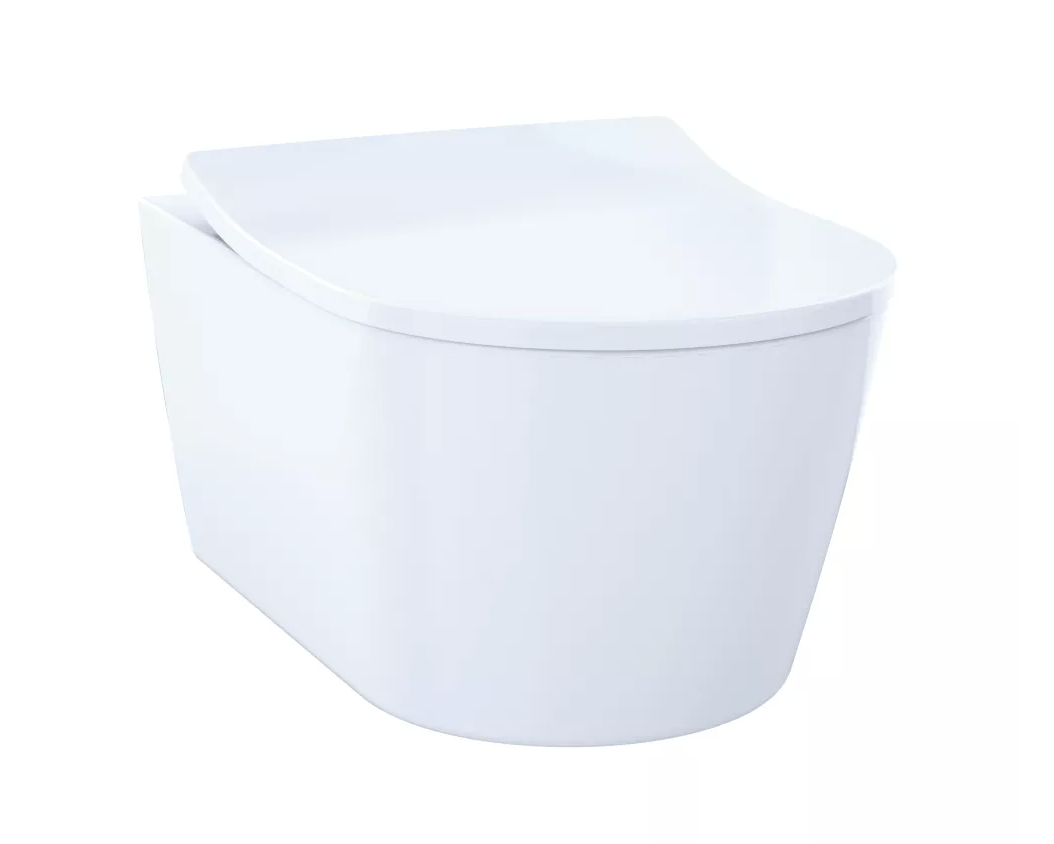 TOTO RP Compact Wall-Hung Toilet & In-Wall Tank System - 1.28 - 0.9 GP ...